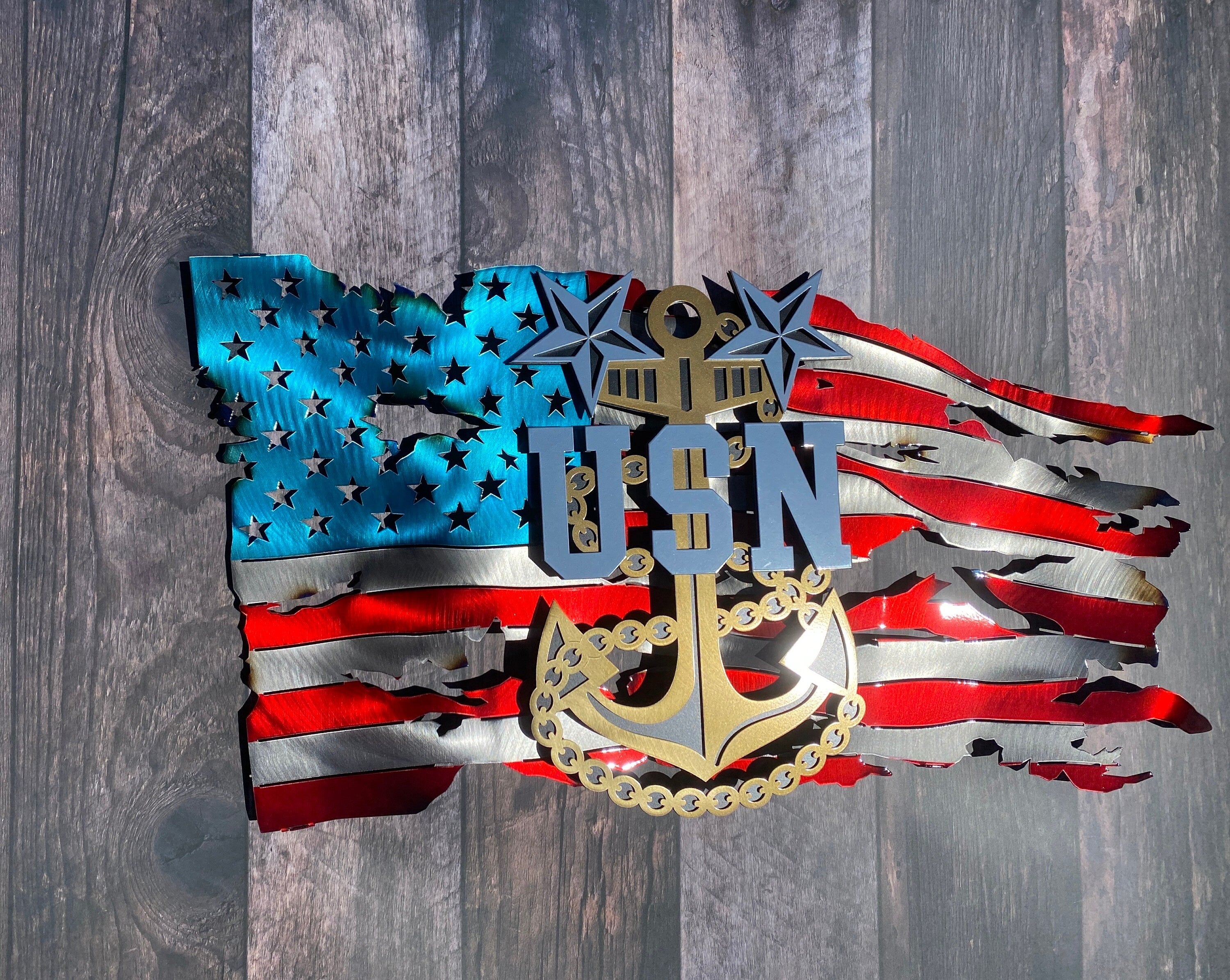 Licensed USN Flags – CnS CnC