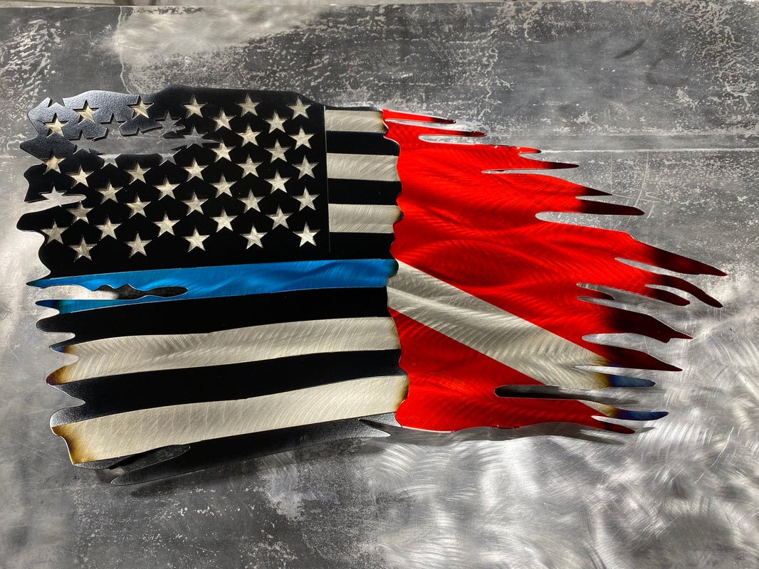 First Responder Flags – Fire, Police, Dispatch & FBI – CnS CnC